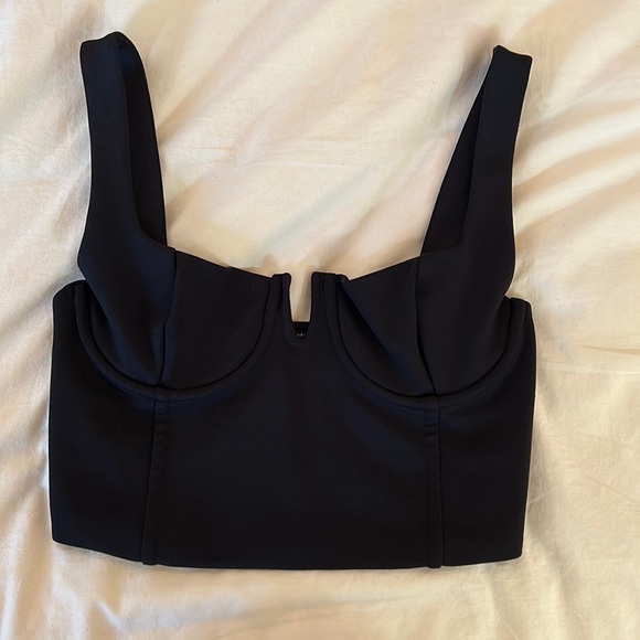 Zara | Tops | Zara Structured Corset Look Top | Poshmark